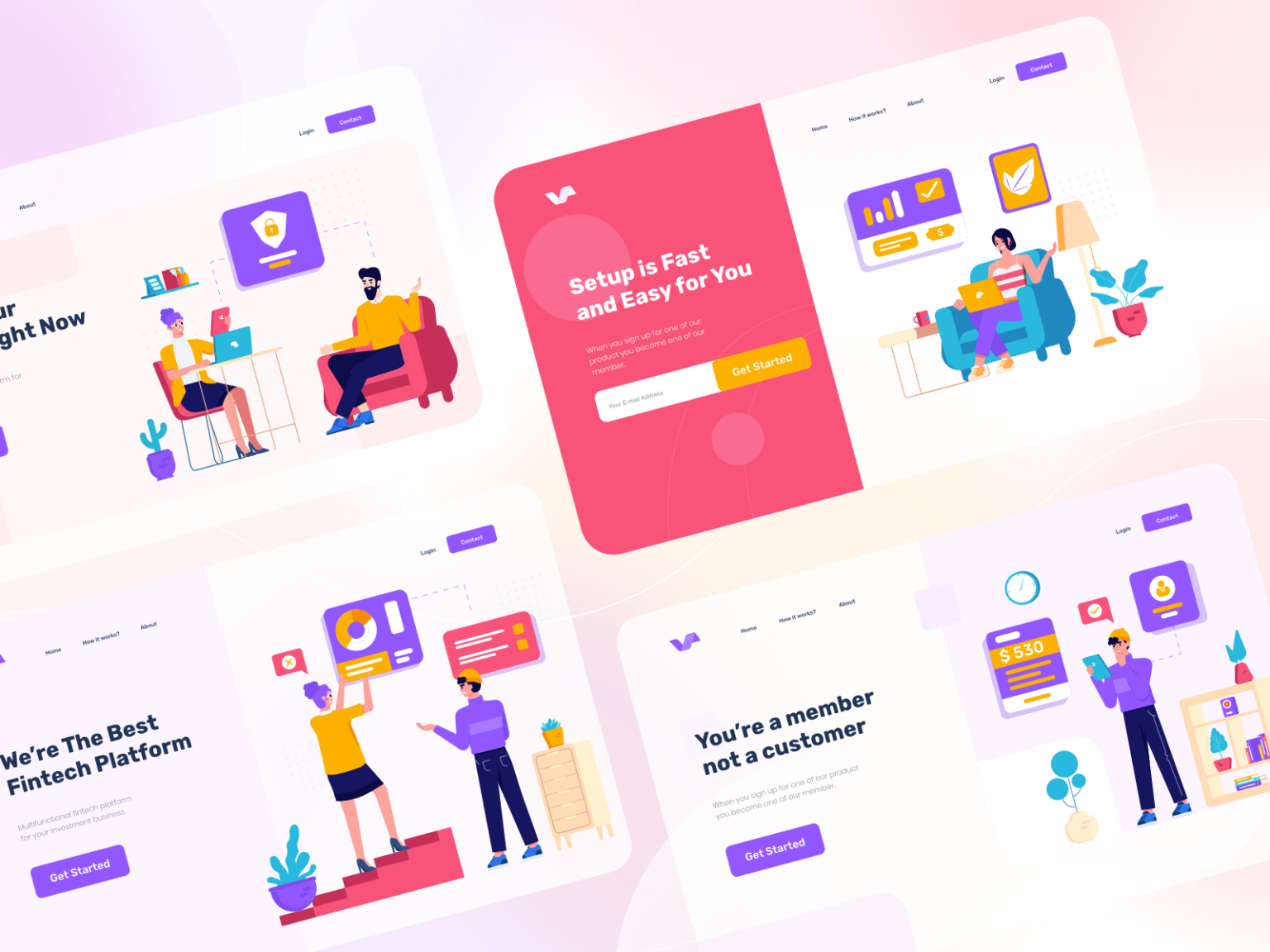Business Illustrations Freebies - Top GHL Snapshots