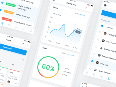 SaaS Dashboard UI Kit - Top GHL Snapshots